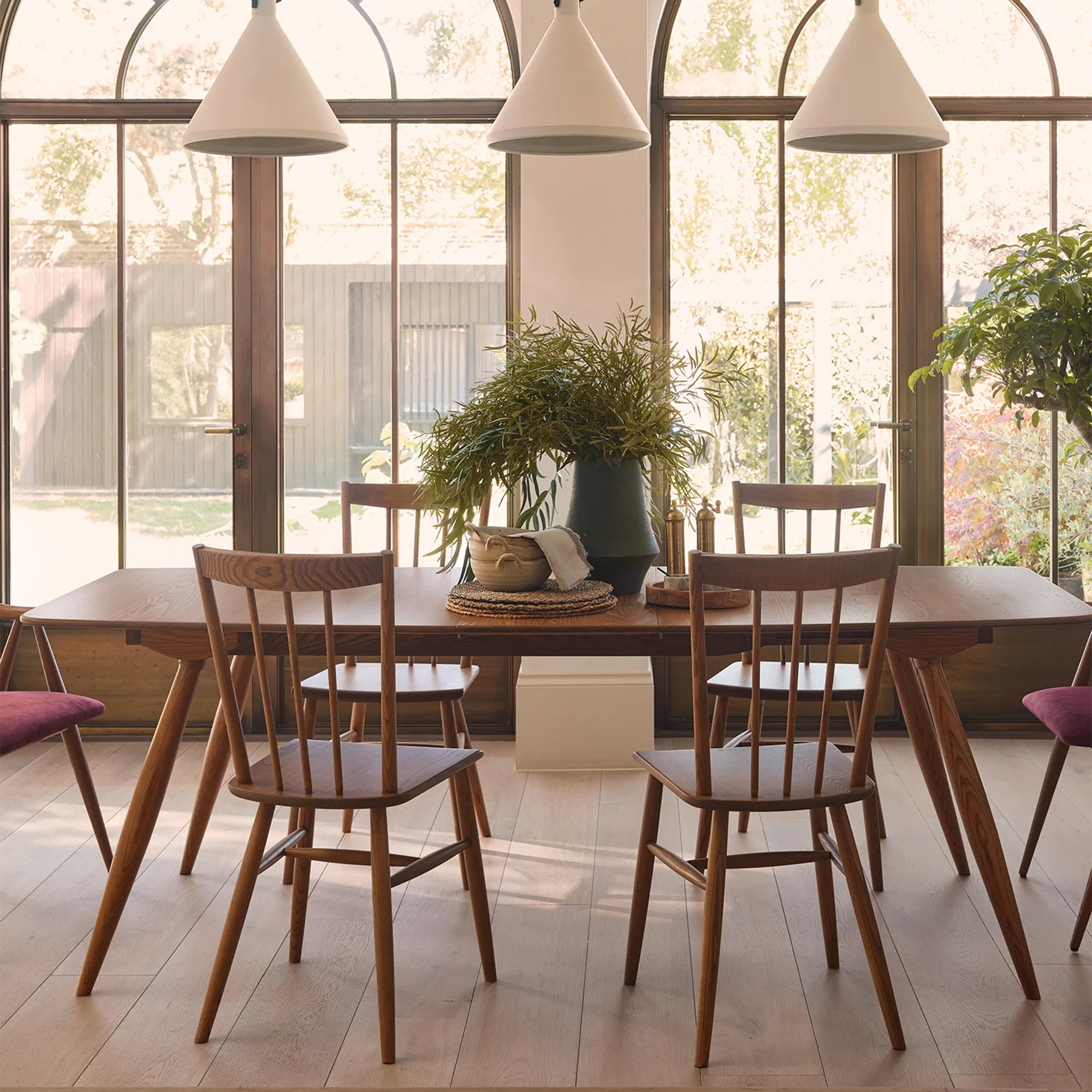 Ercol Fairmile Large Extending Dining Table - Lee Longlands