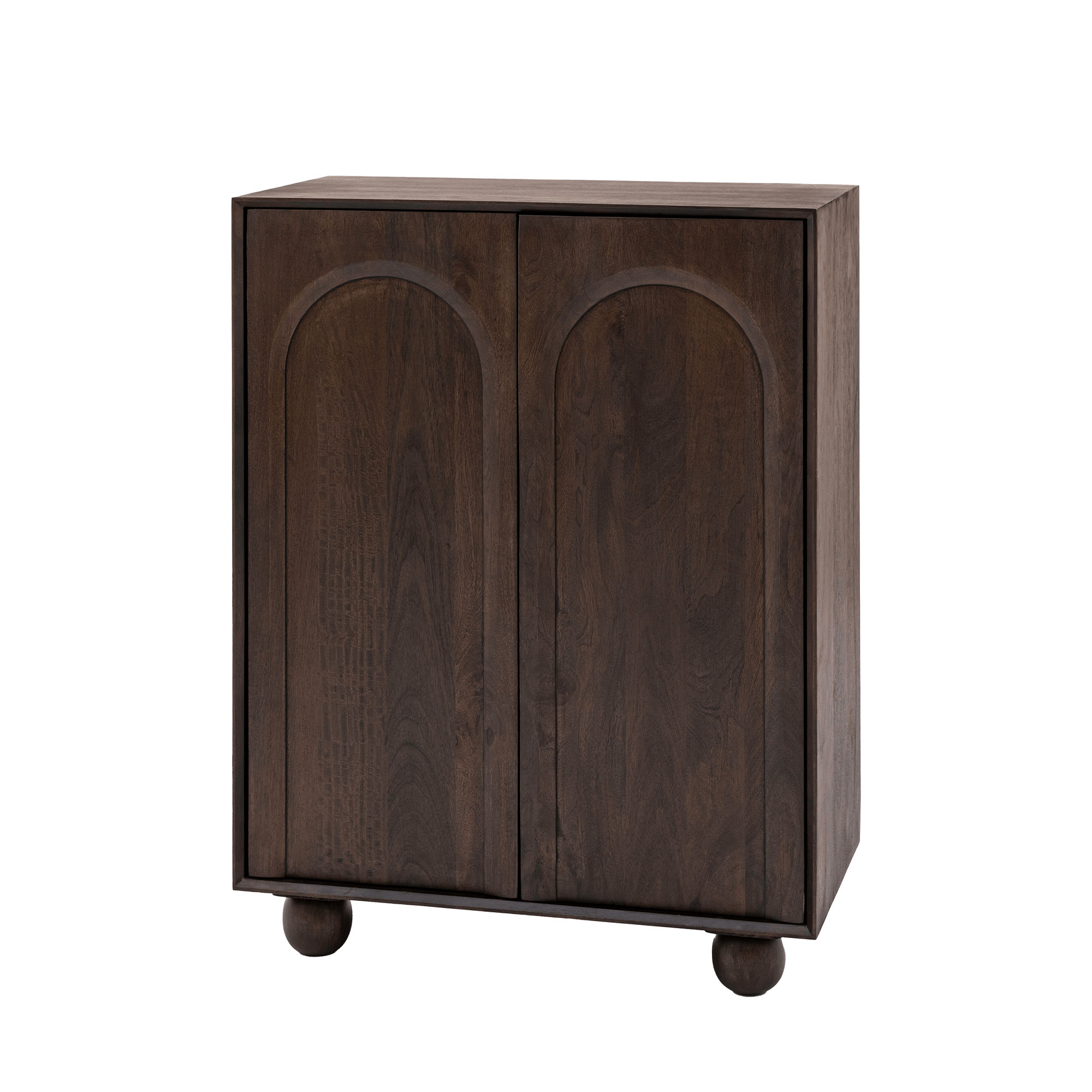 Arc 2 Door Cupboard | Contemporary Wooden Storage Cupboard - Lee Longlands