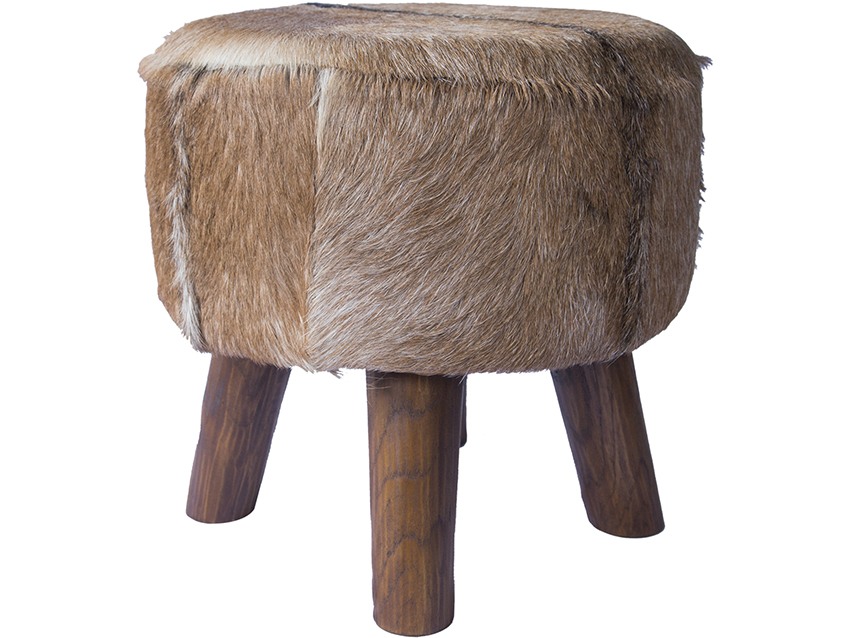 Kona Small Round Footstool - Lee Longlands