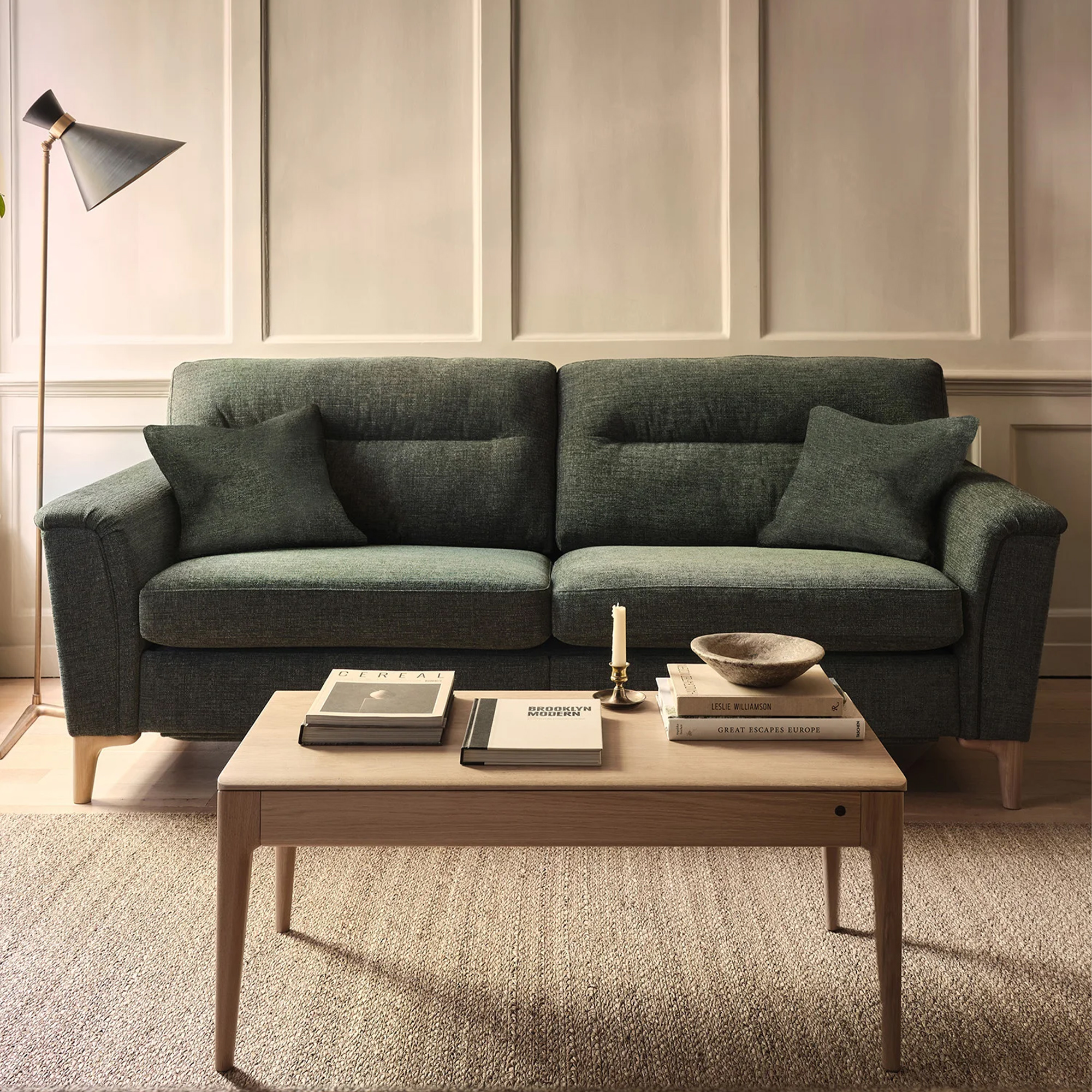 Ercol Sandford Medium Sofa – Modern Elegance & Comfort | Lee Longlands