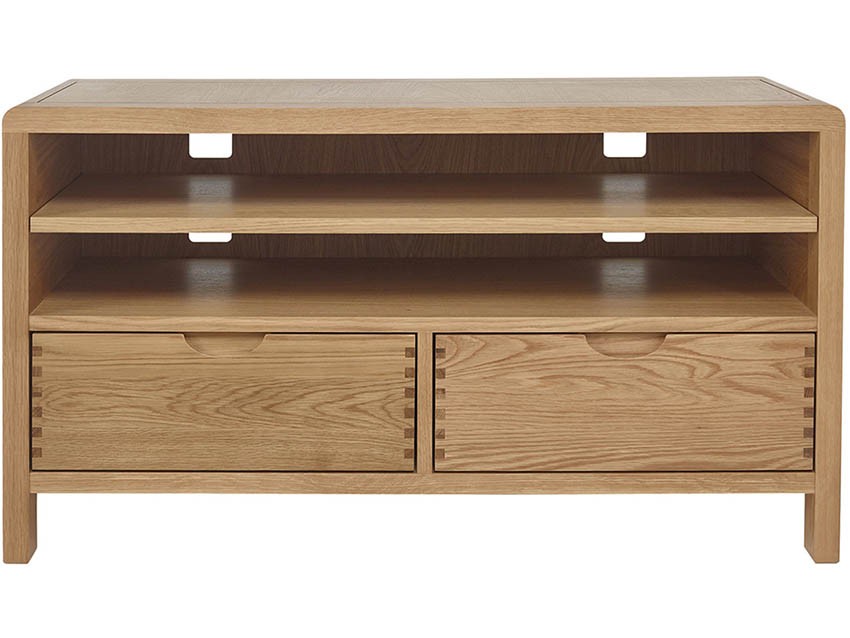 Ercol Bosco Oak TV Cabinet | Solid Oak Media Unit | Lee Longlands