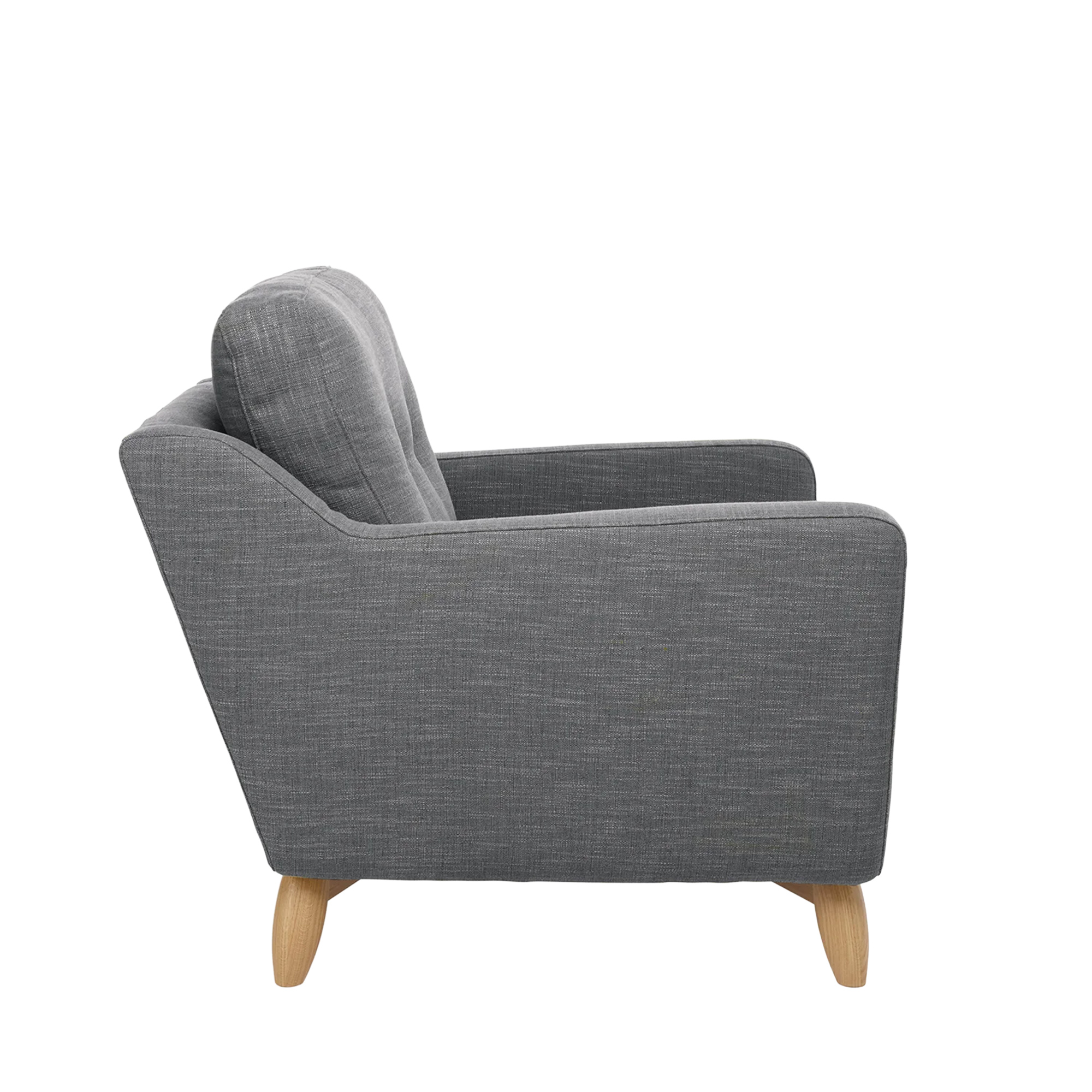 Ercol Cosenza Small Sofa | Retro Oak-Leg Sofa | Lee Longlands