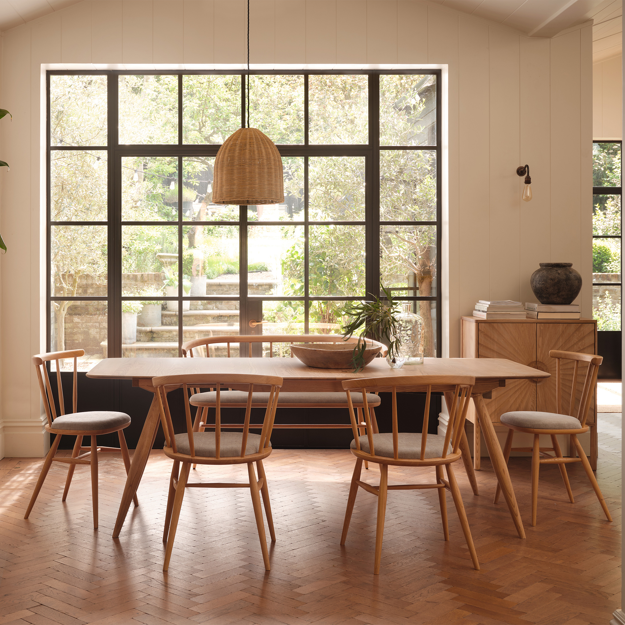 Ercol Heritage Chair | Contemporary Oak Spindle Dining Chair | Lee ...