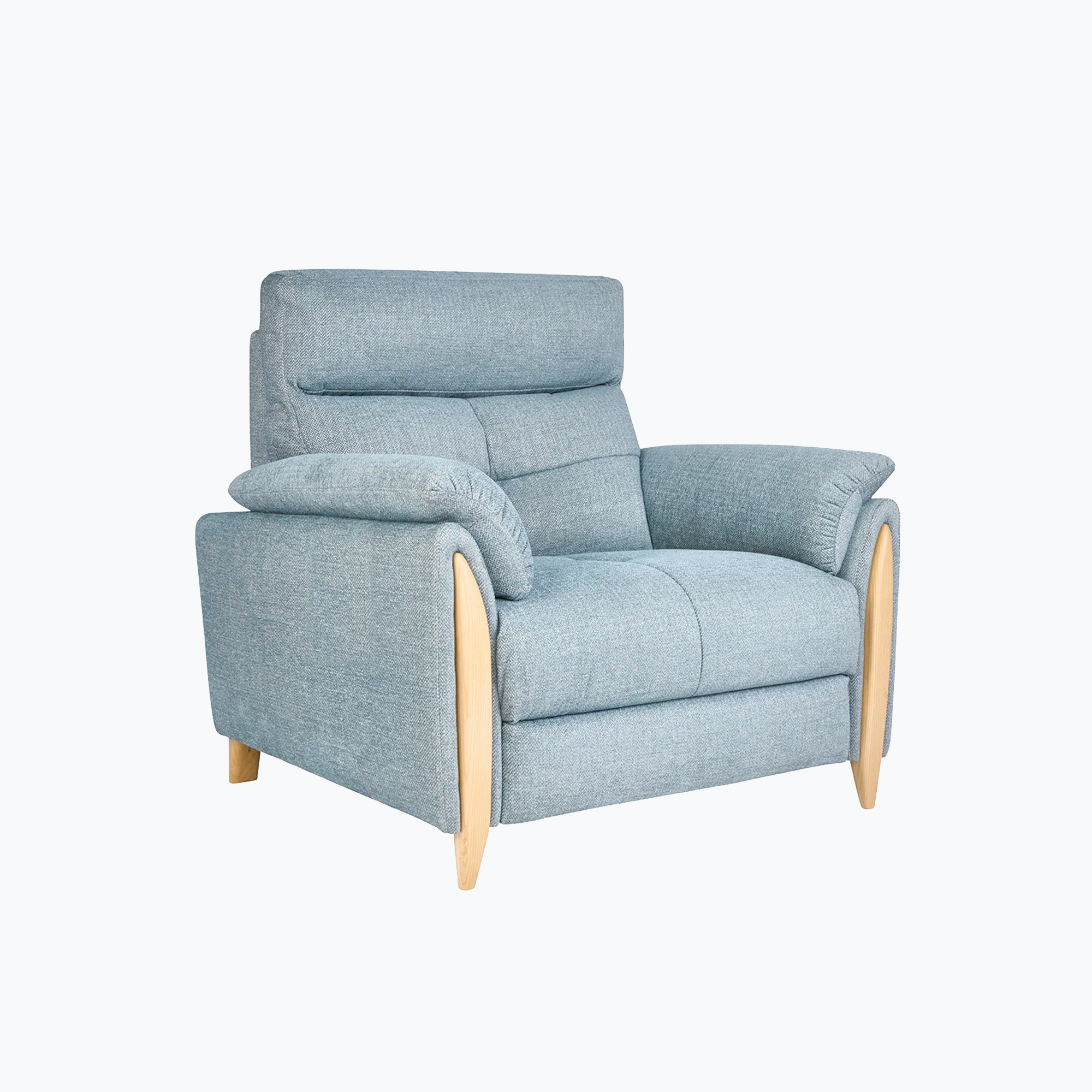 Ercol Mondello Static Chair | Contemporary Oak on Ash Design | Lee ...