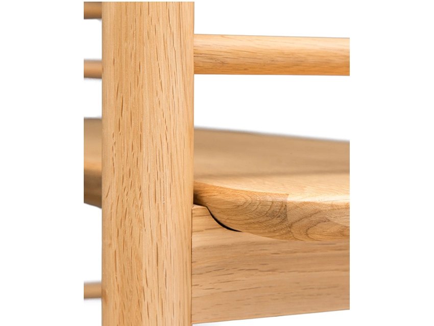 Ercol Teramo Oak Shelving Unit - Lee Longlands