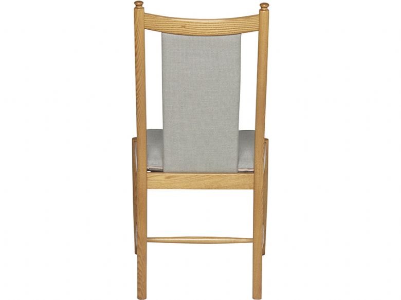 Ercol Penn Padded Back Dining Chair | Upholstered Oak Chair | Lee Longlands