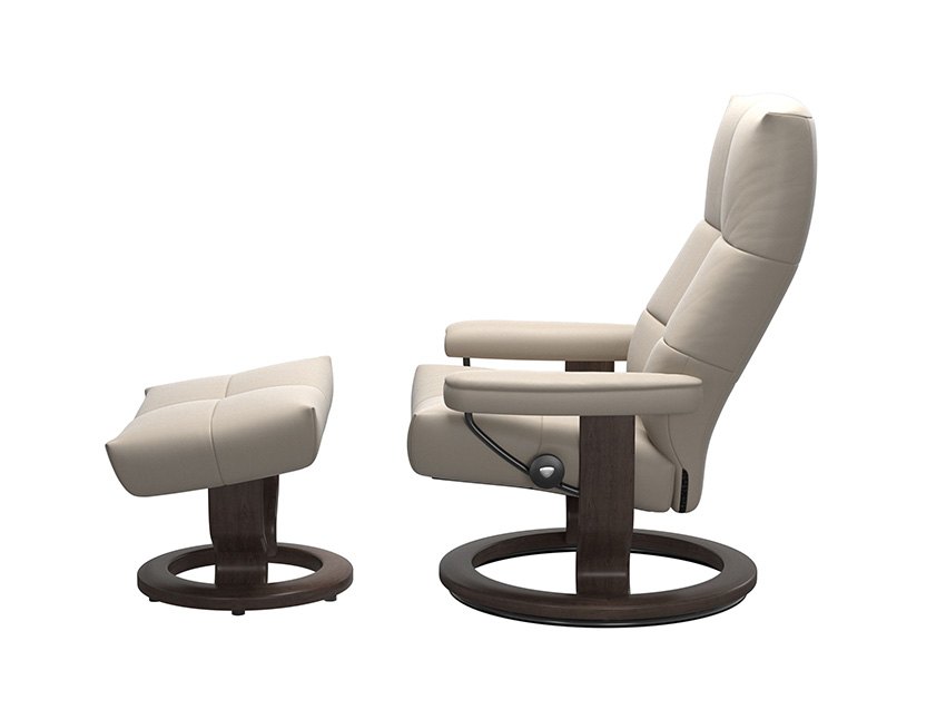 Stressless David Classic Recliner Chair and Stool | Lee Longlands