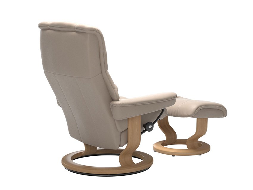Mayfair Medium Classic Recliner Chair & Stool | Stressless | Lee Longl ...