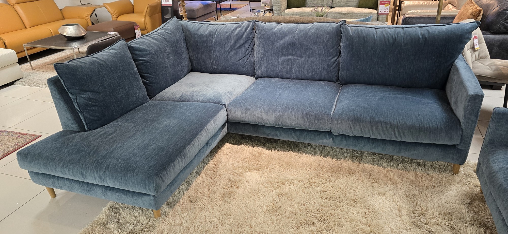 SITS Sally with velcro LHF 2Seater & Divan & Chair - Lee Longlands