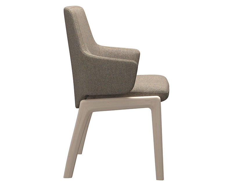 Vanilla Low Back Dining Chair with Arms | Stressless | Lee Longlands
