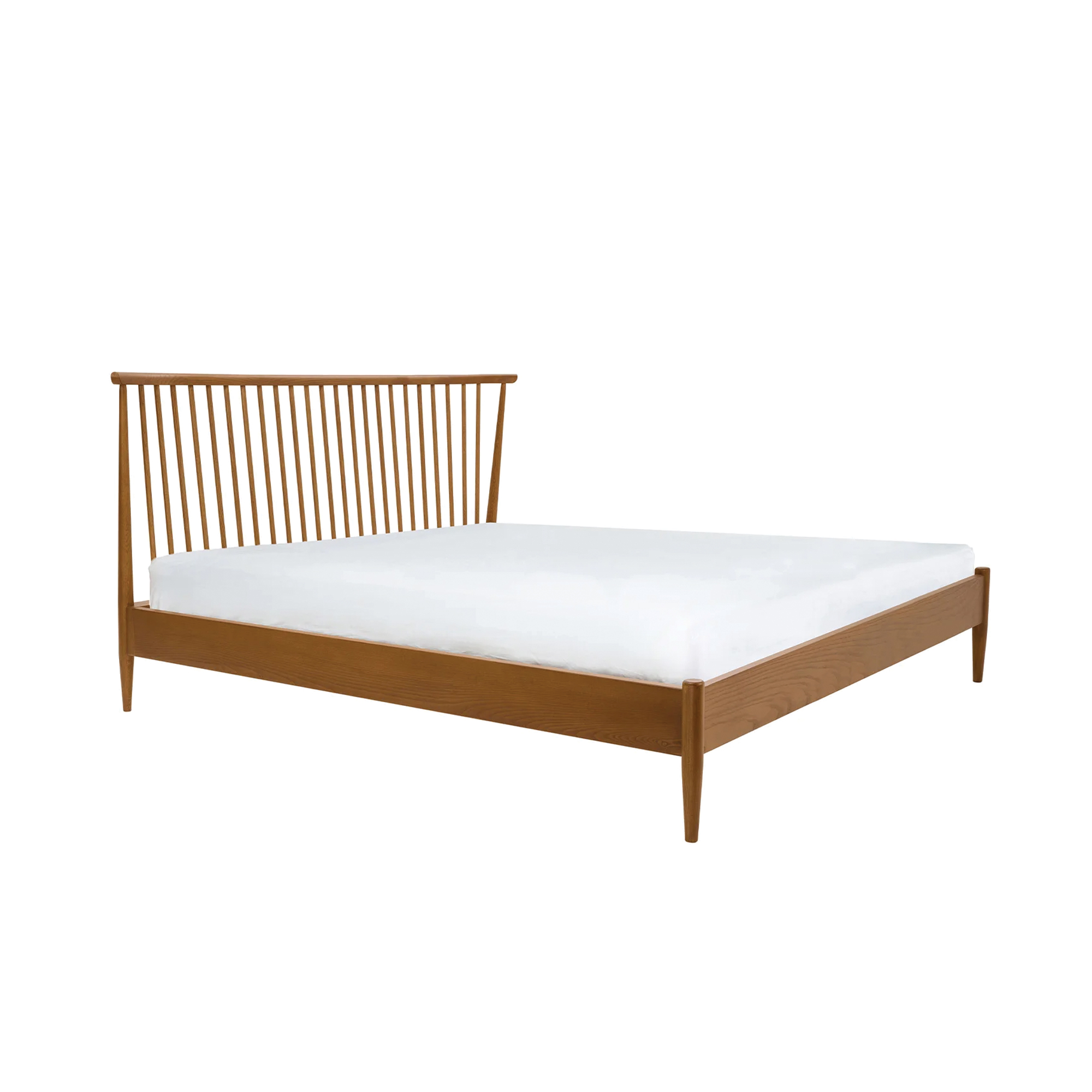 Ercol Salina King Size Bedframe w/ Spindle Headboard - Lee Longlands