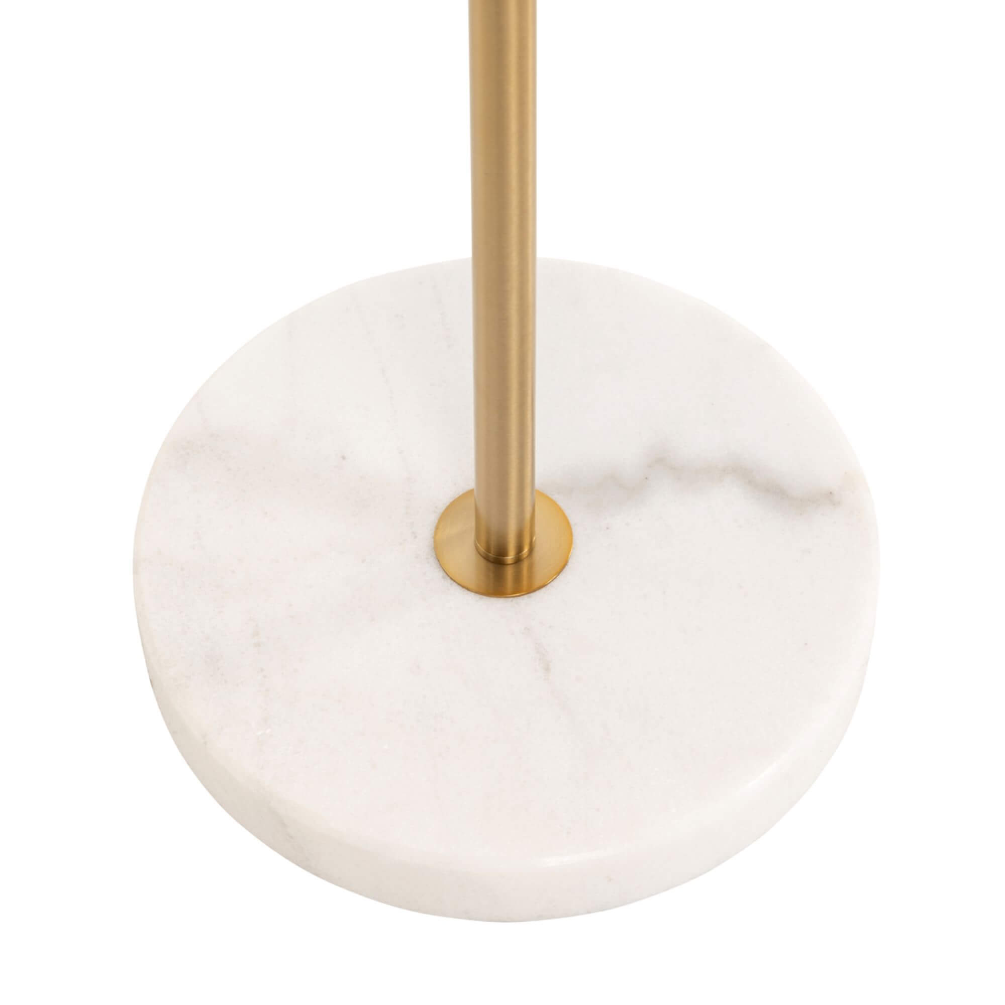 Janou Floor Lamp | Sculptural Gold & Marble Floor Lighting - Lee Longlands
