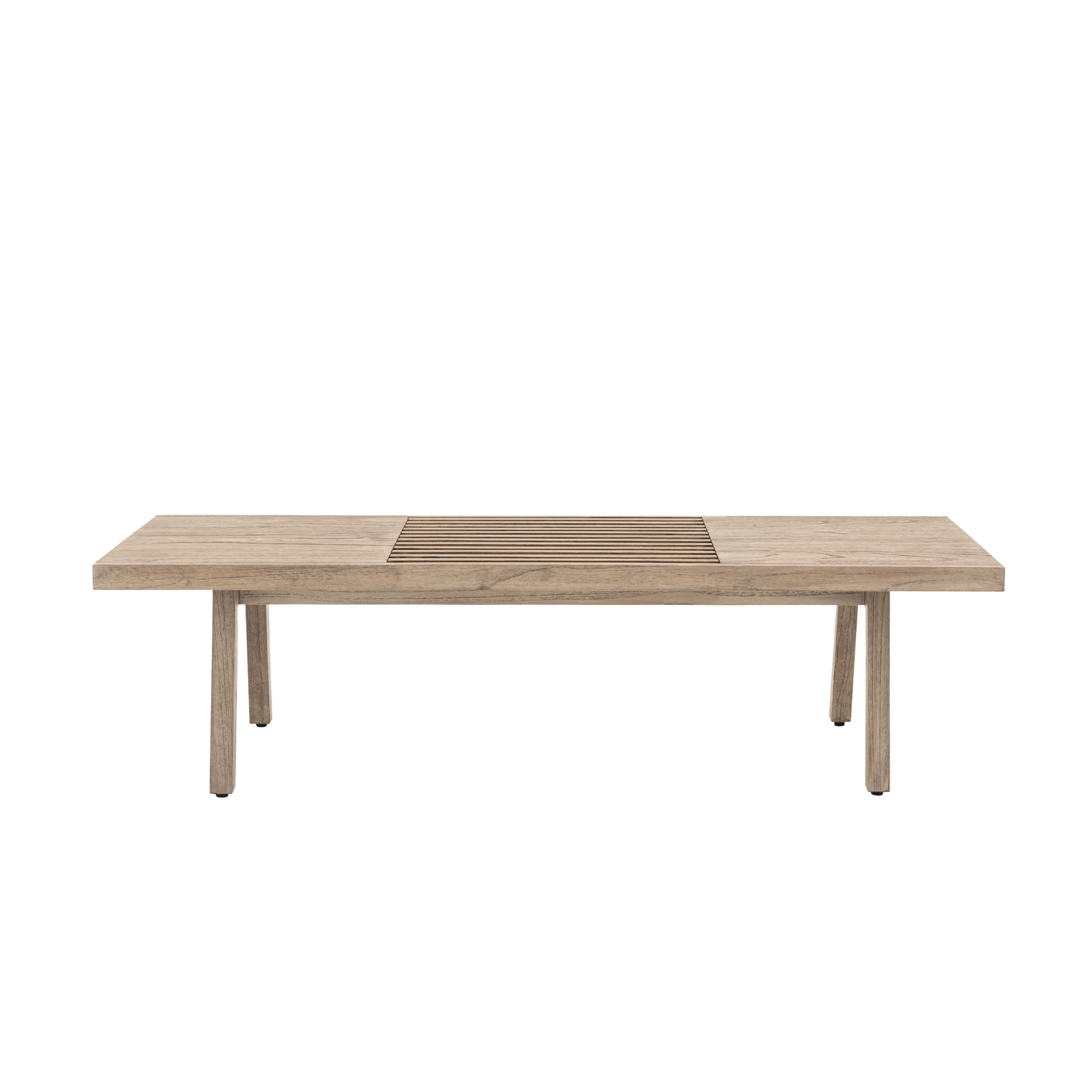 Japandi Coffee Table with Slatted Detail - Lee Longlands