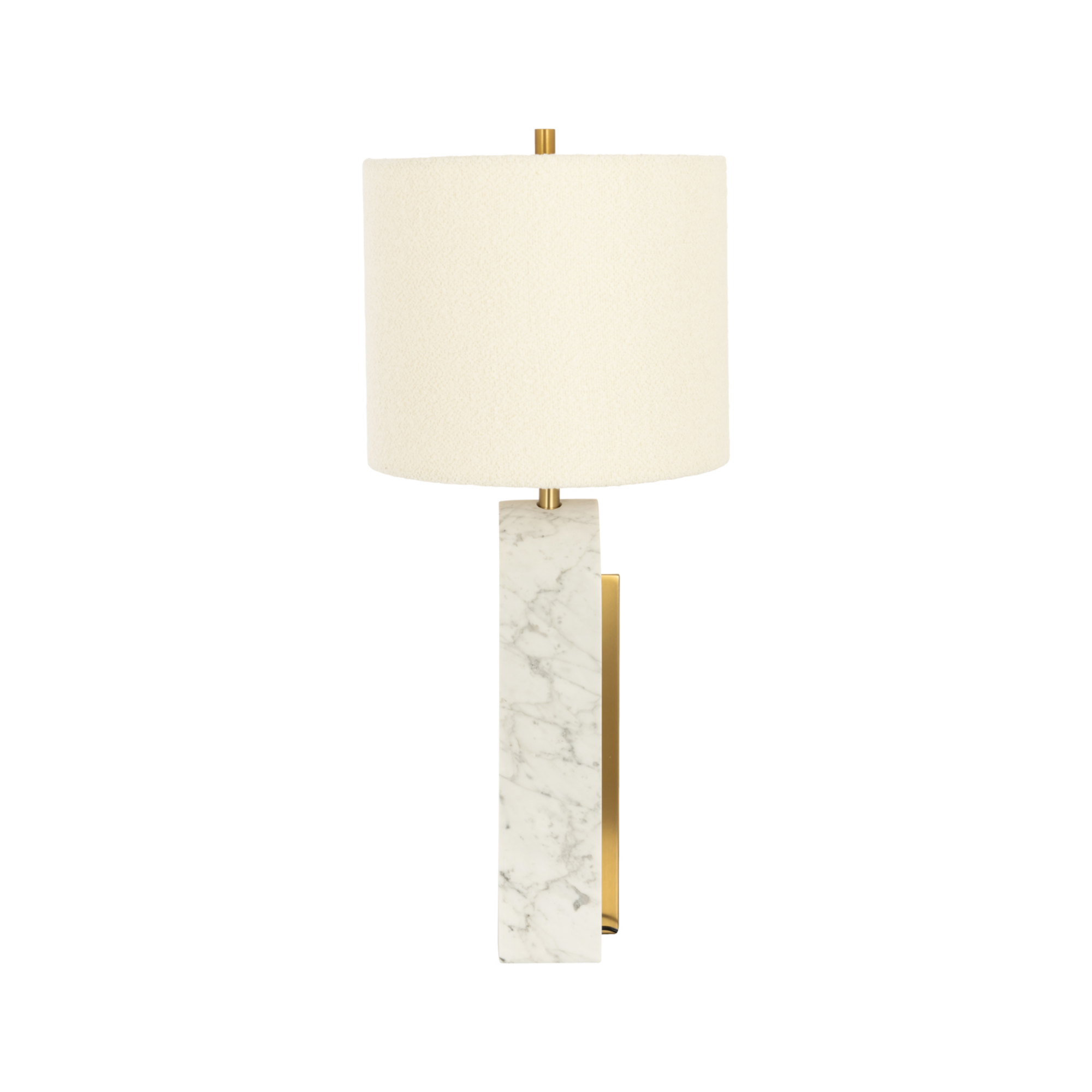Florina Table Lamp – Metal & Marble with Gold Detail | Lee Longlands