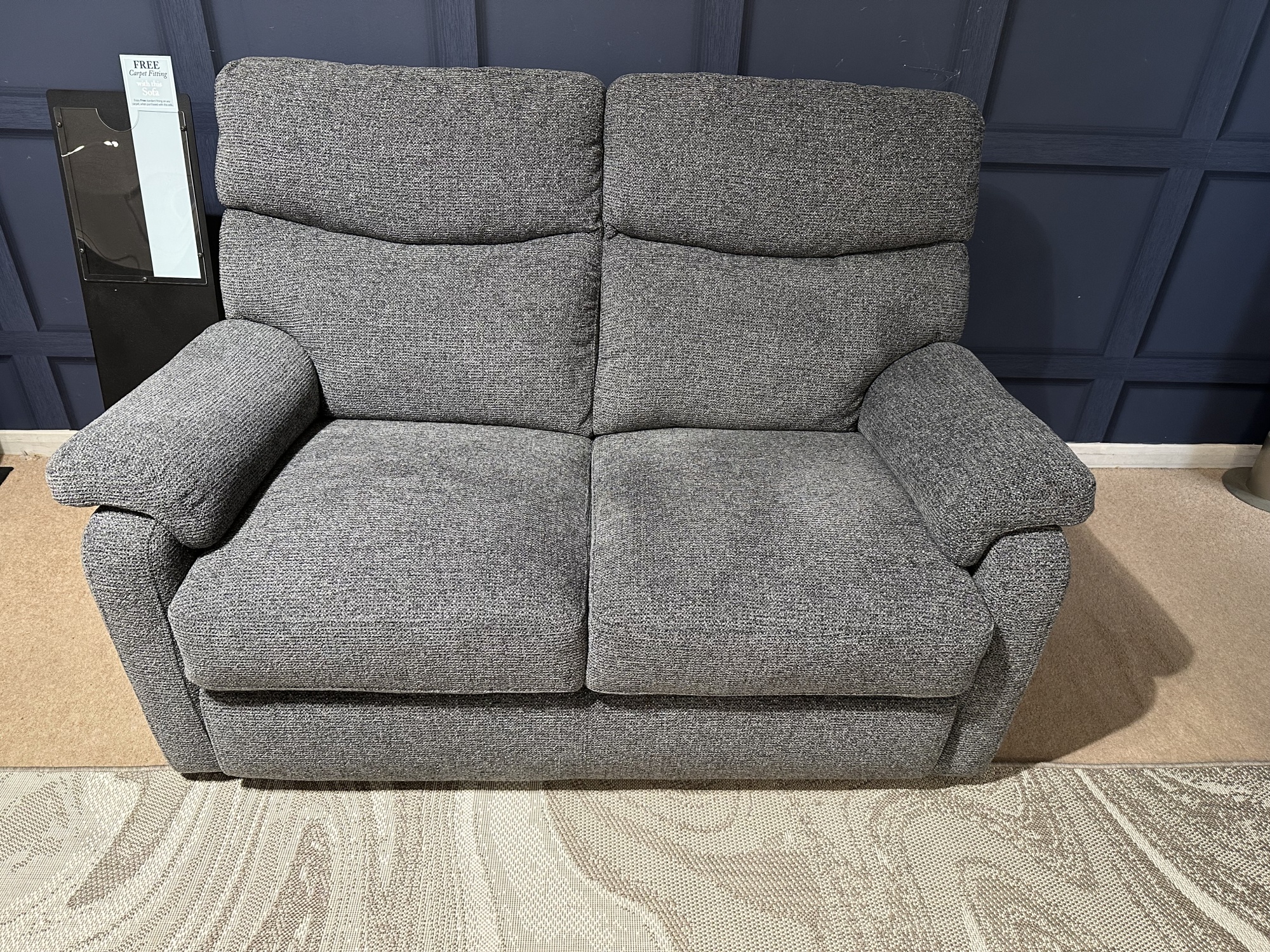 Scott 2 Seater Sofa (Fixed) And 2 Chairs (Fixed) in Fabric Grade 6 ...