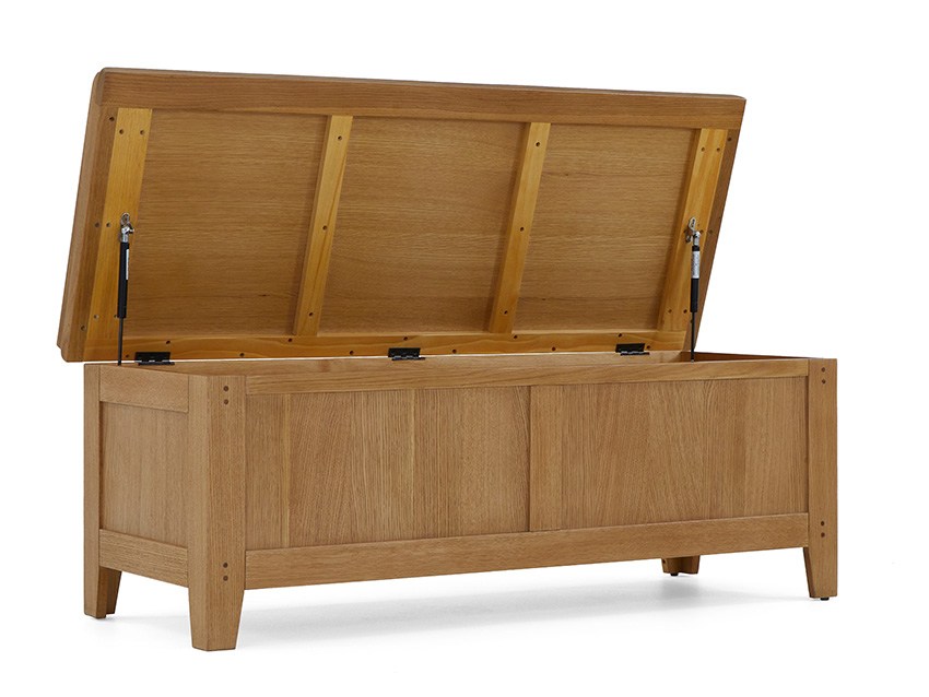Brenton Storage Bench | Oak | Lee Longlands