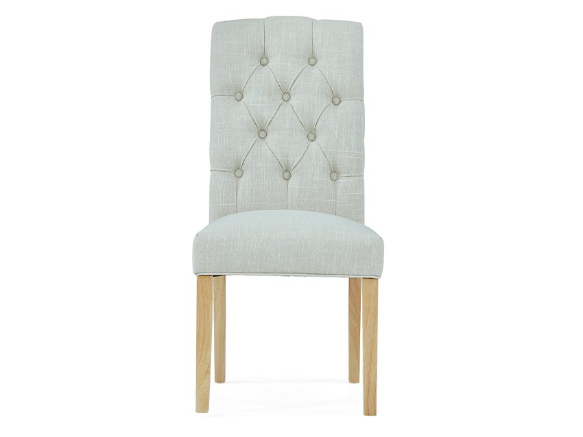 Burford Dining Chair | Natural Upholstery | Lee Longlands