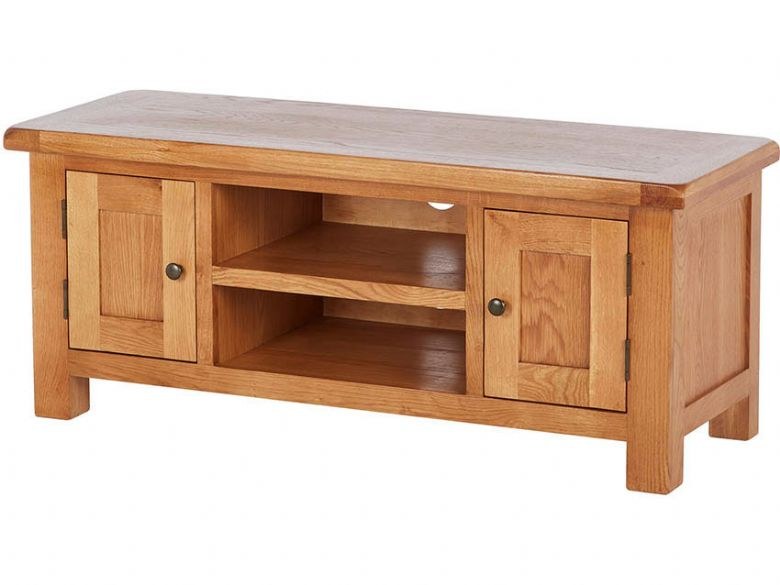 Fairfax Oak Large TV Unit - Lee Longlands