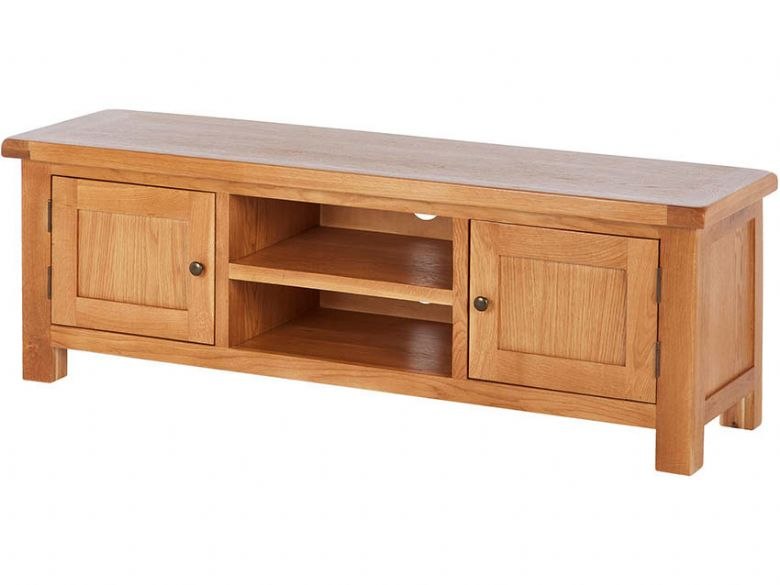 Fairfax Oak Extra Large TV Unit - Lee Longlands
