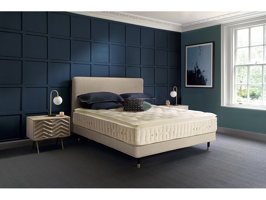 Hypnos Walbury Single Shallow Divan Bed and Mattress - Lee Longlands