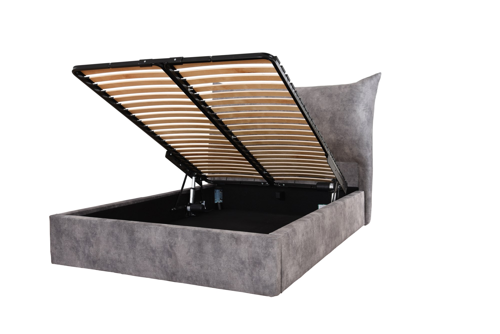 Jade Double Power Ottoman Sprung Bedframe - Lee Longlands