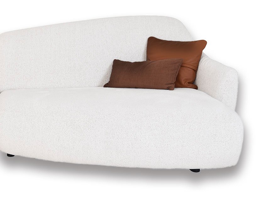 Rom Curve 282cm Sofa With Chaise Right - Lee Longlands