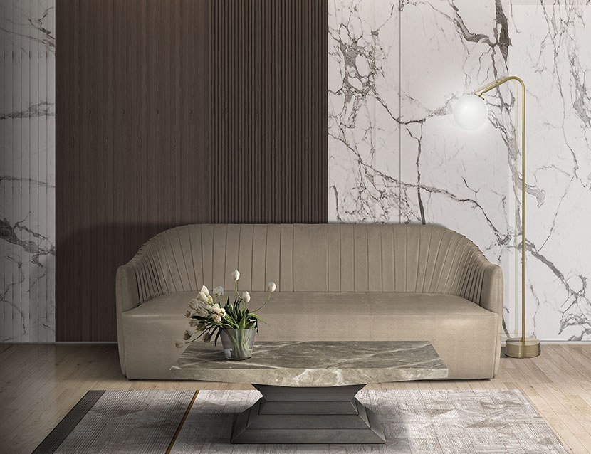 Stone International Opera Rectangular Cocktail Table - Lee Longlands