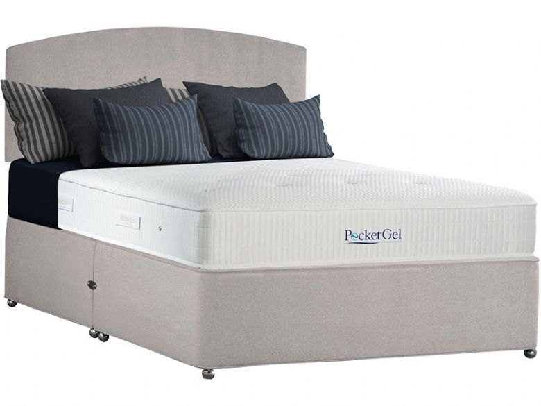 Sleepeezee Balance 1200 Double Platform Top Divan Bed & Mattress - Lee ...