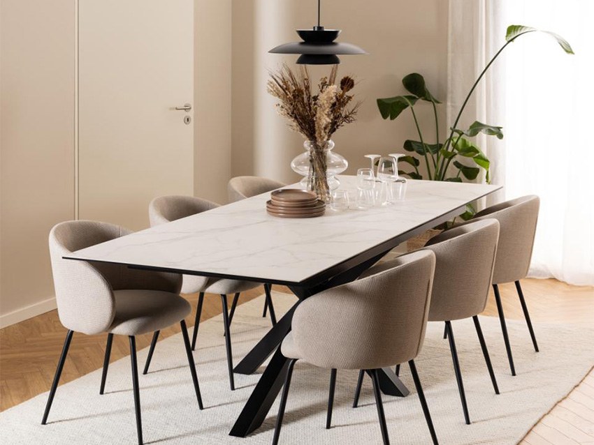 Hayley Extendable Dining Table 2m | Lee Longlands