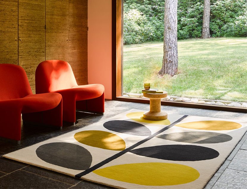 Orla Kiely Giant Multi Rug 180cm x 120cm - Lee Longlands