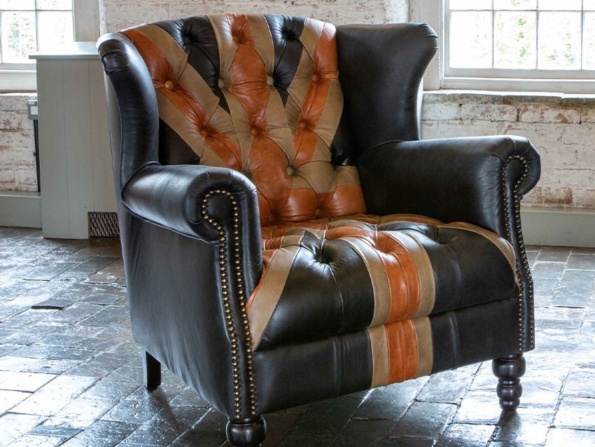 Crompton Union Chair | Aniline Leather | Lee Longlands