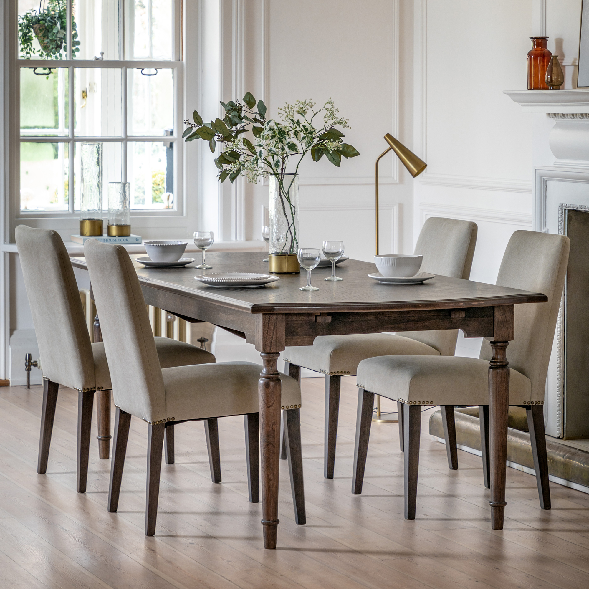 Madison Rectangular Extending Dining Table - Lee Longlands