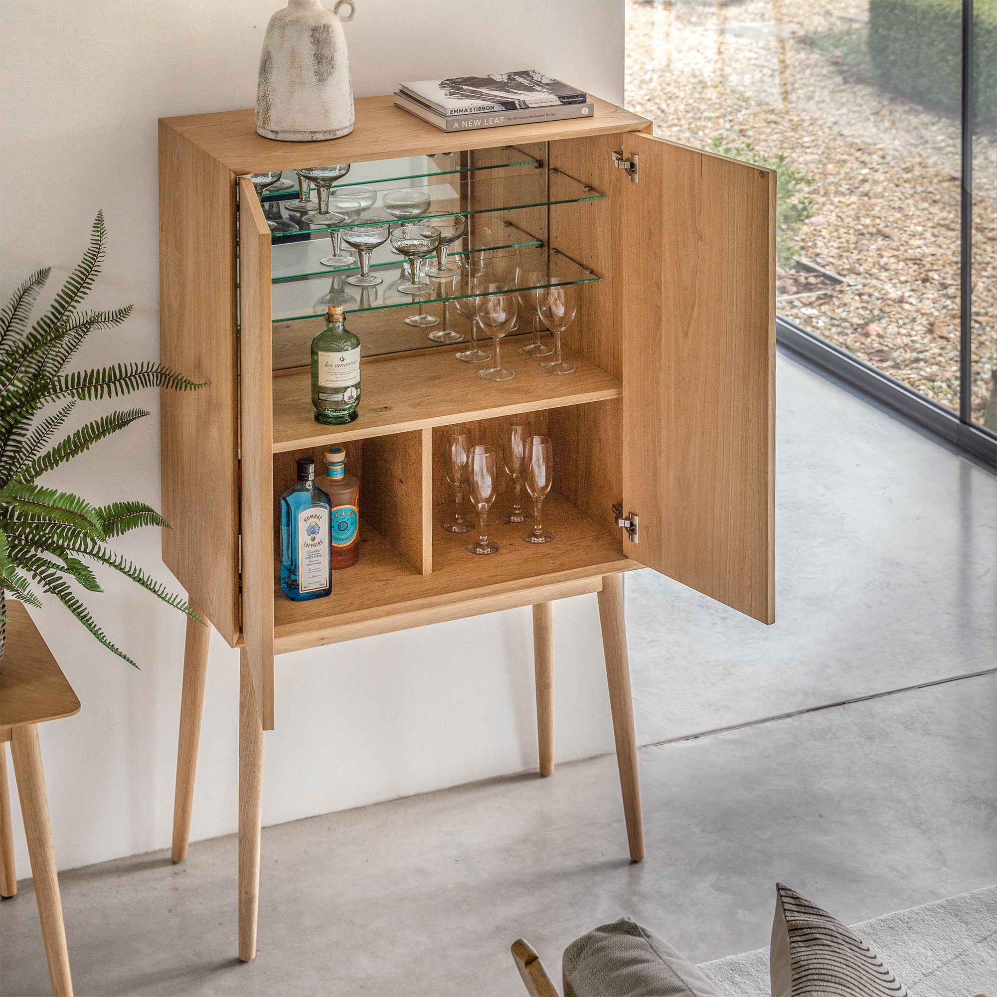 Milano Cocktail Cabinet - Lee Longlands