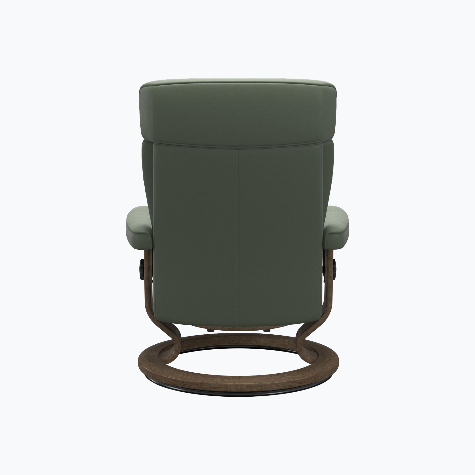 Stressless Erik Small Recliner Chair & Stool with Classic Base - Lee ...