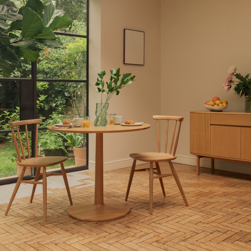 Ercol Heritage Chair | Contemporary Oak Spindle Dining Chair | Lee ...
