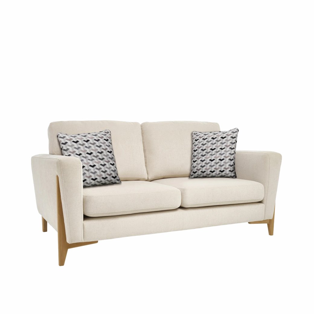 Ercol Marinello Small Sofa | Compact Oak-Leg Sofa | Lee Longlands