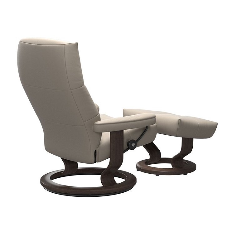 Stressless David Classic Recliner Chair and Stool | Lee Longlands