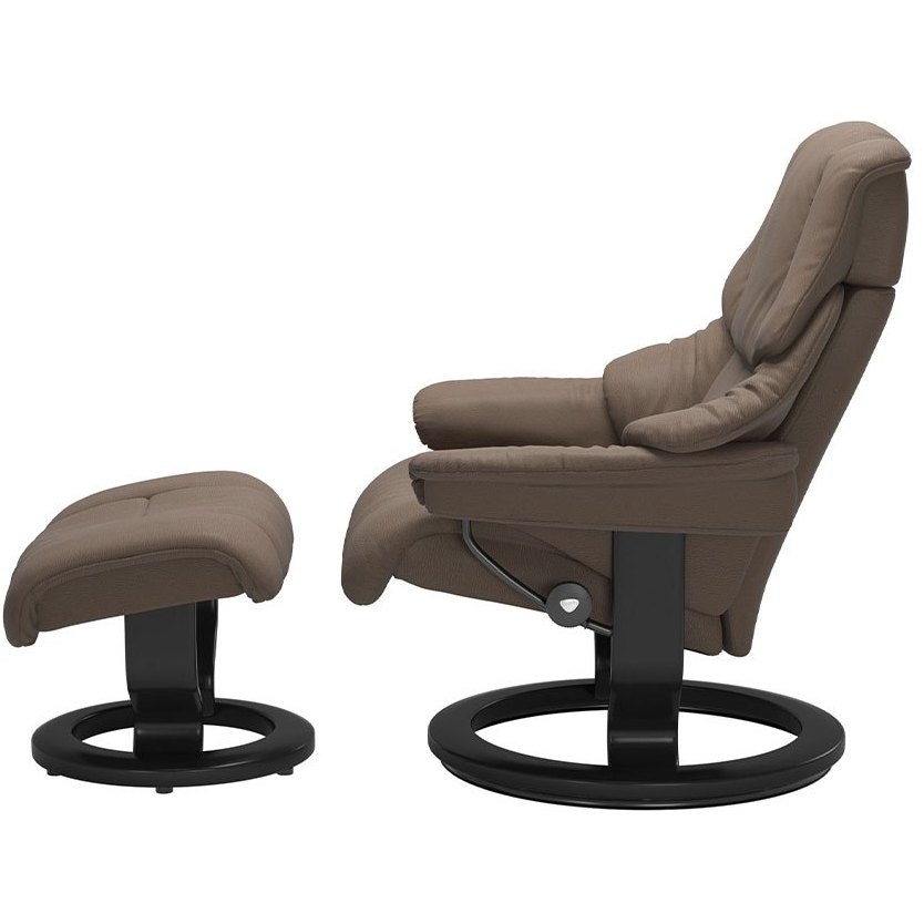 Stressless Reno Small Chair and Stool - Lee Longlands