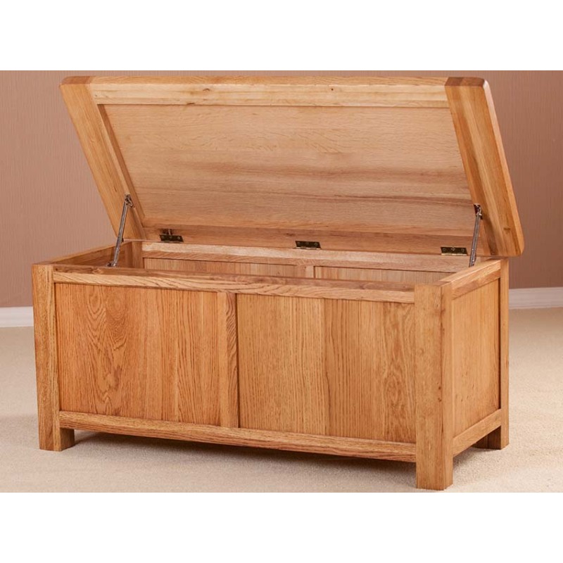 Hemingford Bedroom Large Blanket Box - Lee Longlands