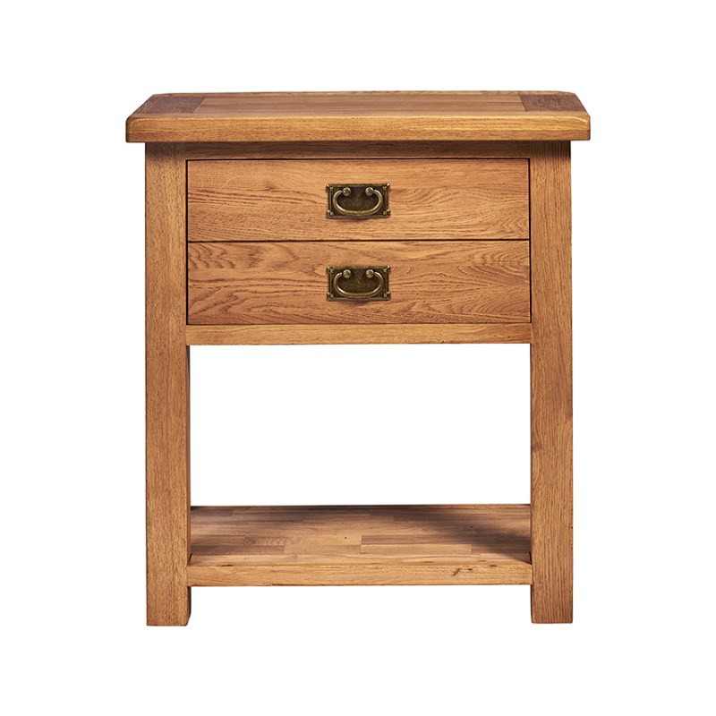 Hemingford Oak 1 Drawer Console Table - Lee Longlands