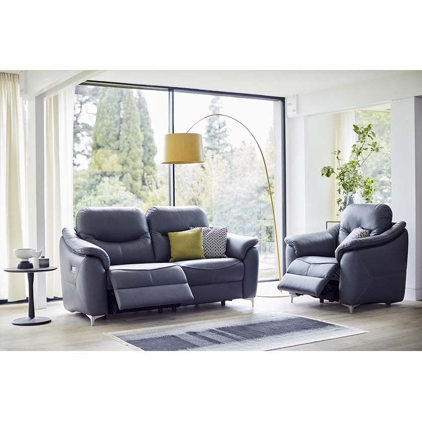 G Plan Jackson 2 Seater Double Power Recliner Sofa - Lee Longlands