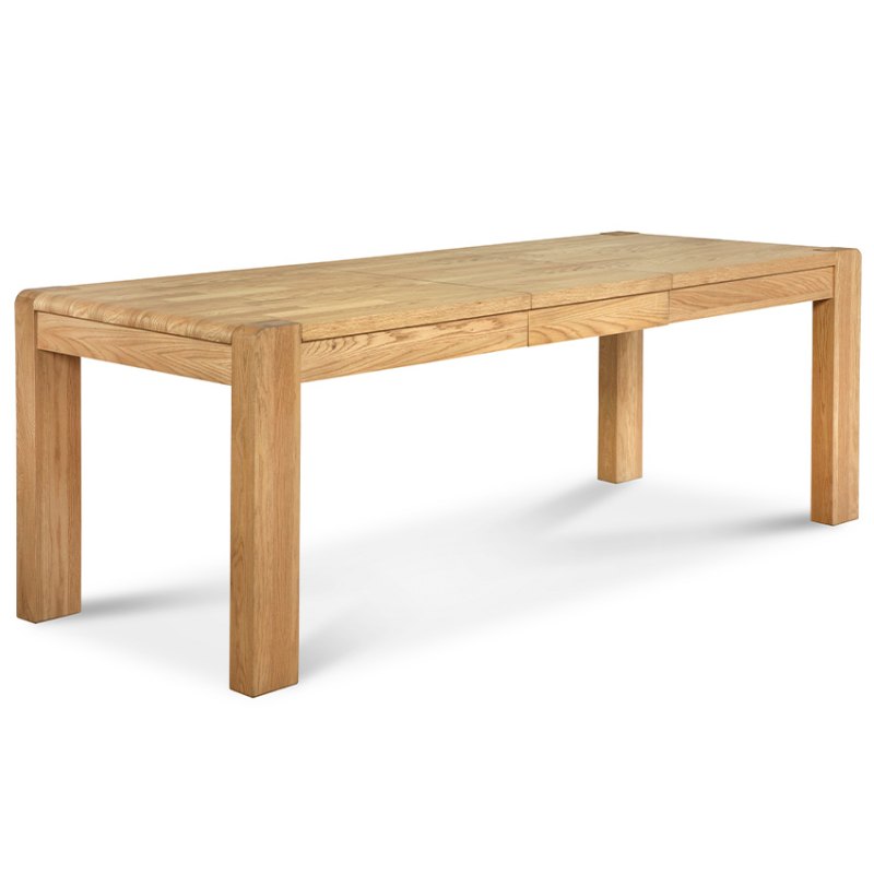 Nordic 1.6m Extending Dining Table | Solid Oak | Lee Longlands