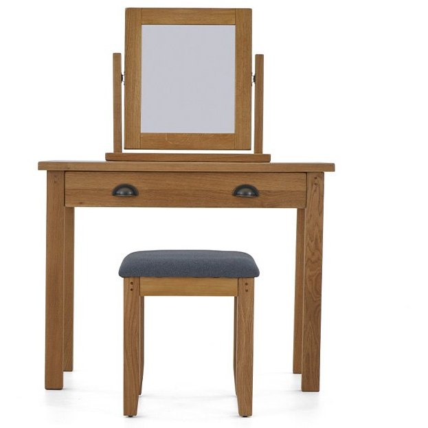 Brenton Dressing Table Set | Oak | Lee Longlands