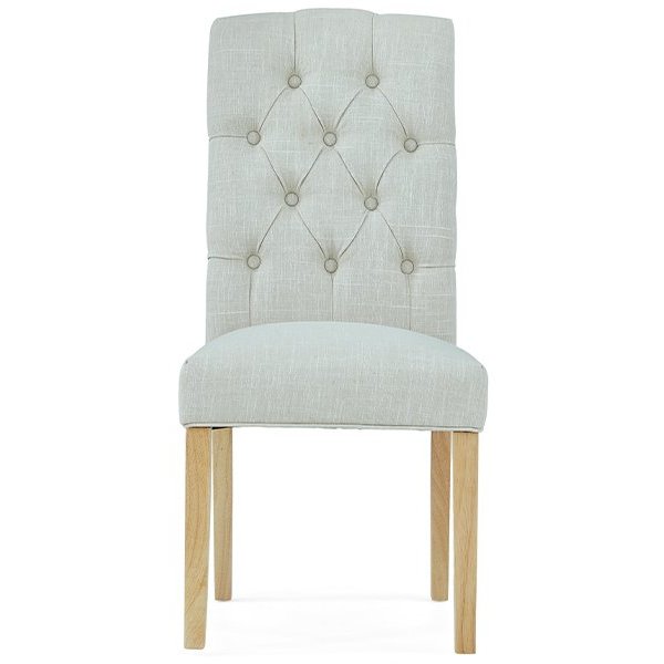 Burford Dining Chair | Natural Upholstery | Lee Longlands