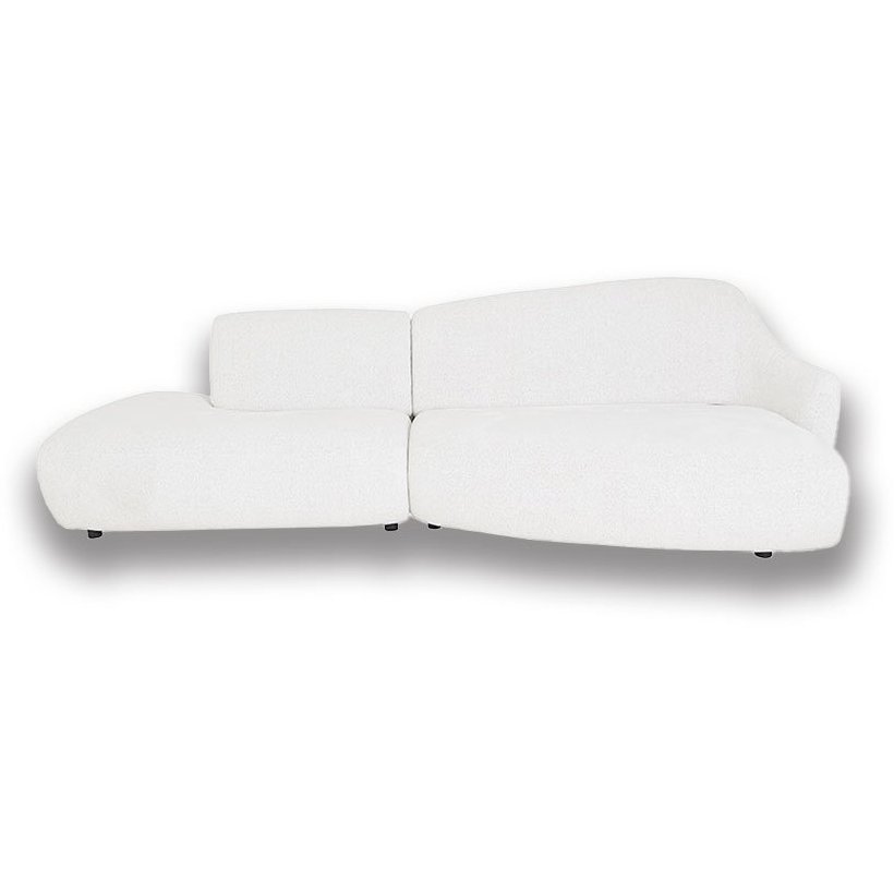 Rom Curve 282cm Sofa With Chaise Right - Lee Longlands