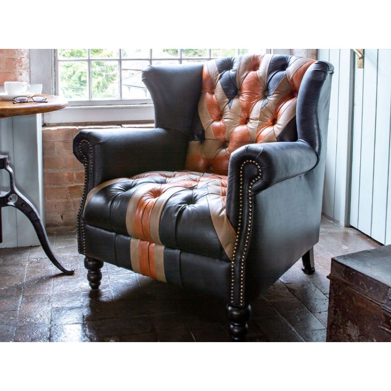 Crompton Union Chair | Aniline Leather | Lee Longlands