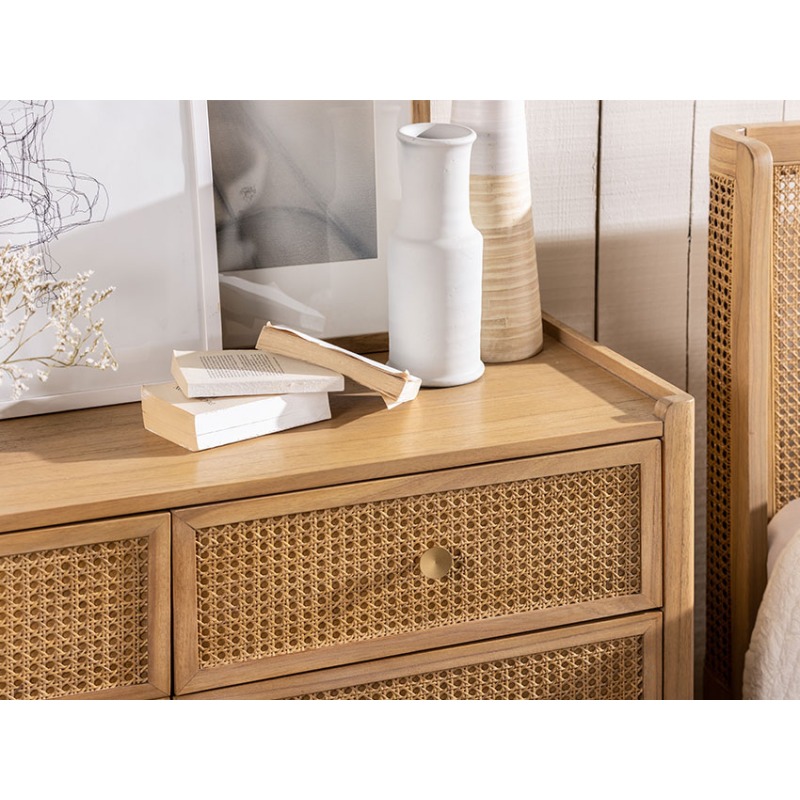 Java 6 Drawer Wide Chest - Lee Longlands