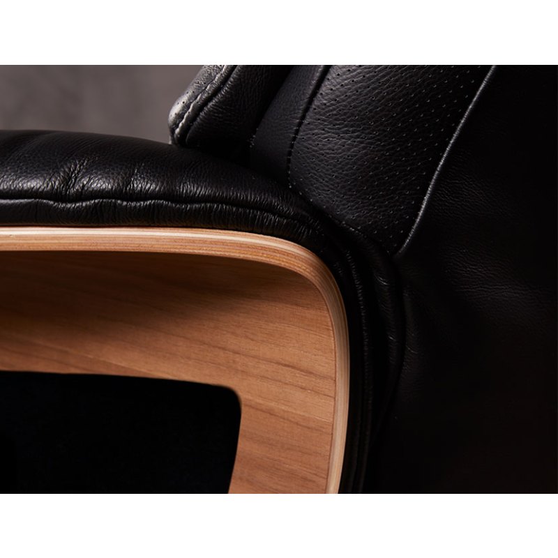 Clement Power Chair W/ Wood Arms - Lee Longlands