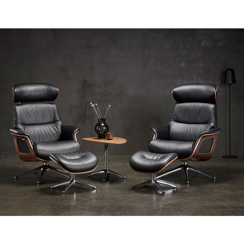 Clement Power Chair W/ Wood Arms - Lee Longlands