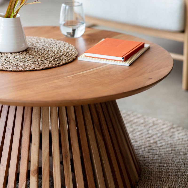 Brookland Slatted Coffee Table - Lee Longlands